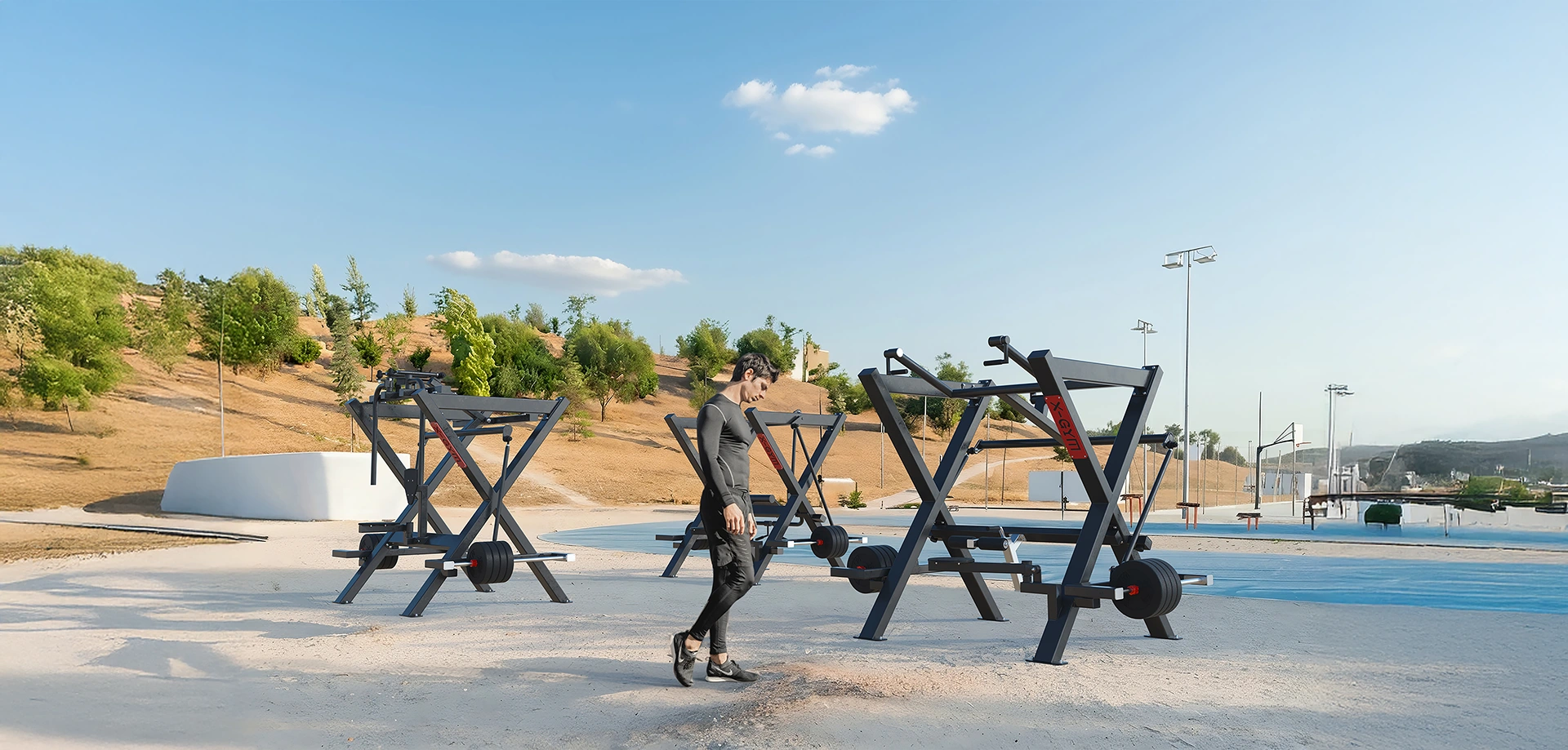X-GYM®. Outdoor Workout Machines with Variable Resistance